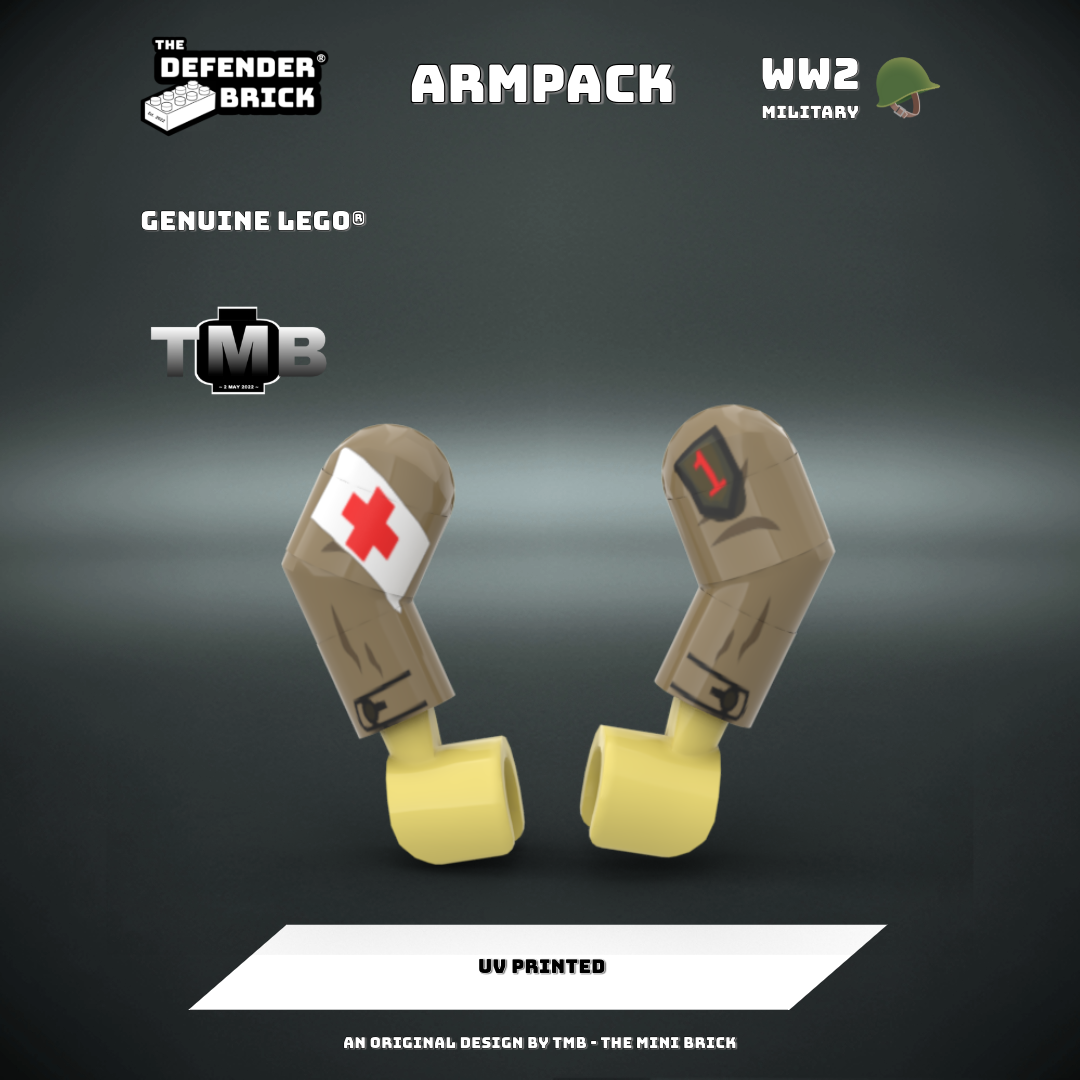 WW2 U.S. 1st Infantry (Medic) armpack – The Defender Brick®
