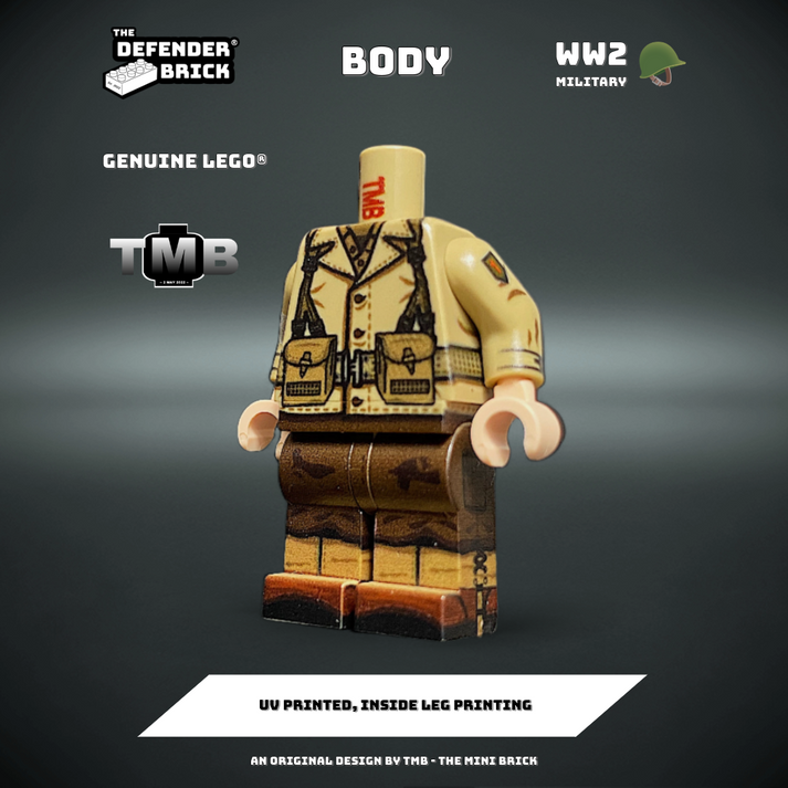 WW2 U.S. 1st Infantry (Medic) body – The Defender Brick®