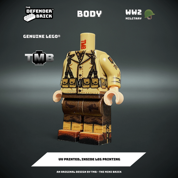 WW2 U.S. 1st Infantry (Bar) body – The Defender Brick®