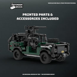 TDB® RSOV - Ranger Special Operations Vehicle – The Defender Brick®