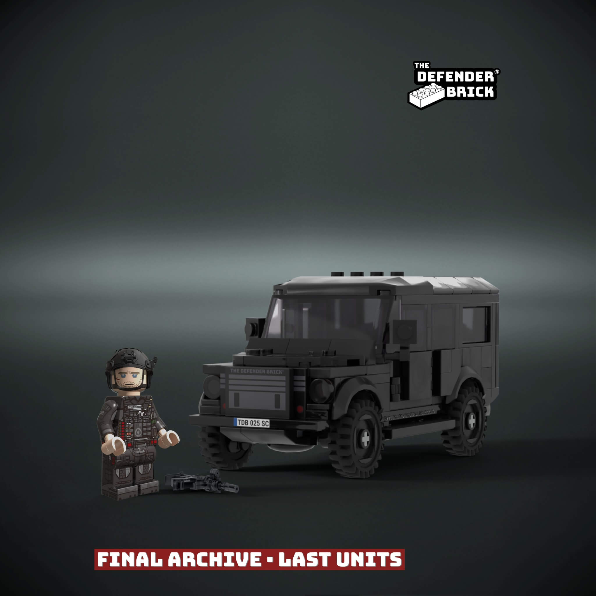 Black Ops Unit – SC Commander + Rover SUV | TDB – The Defender Brick®