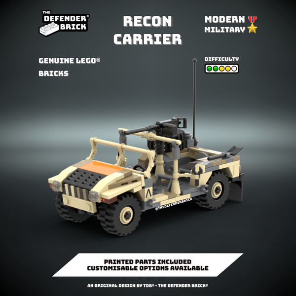 TDB® Desert Camo Recon Carrier – The Defender Brick®